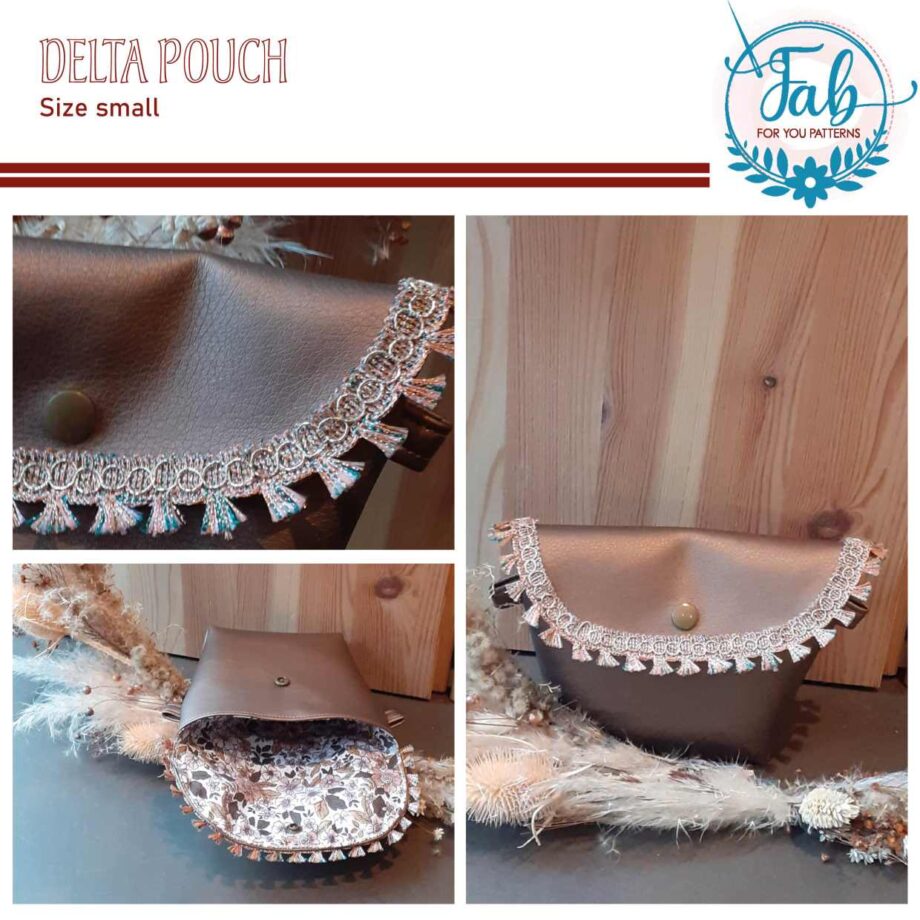 Delta Pouch (Free with code) – Fab For You Patterns