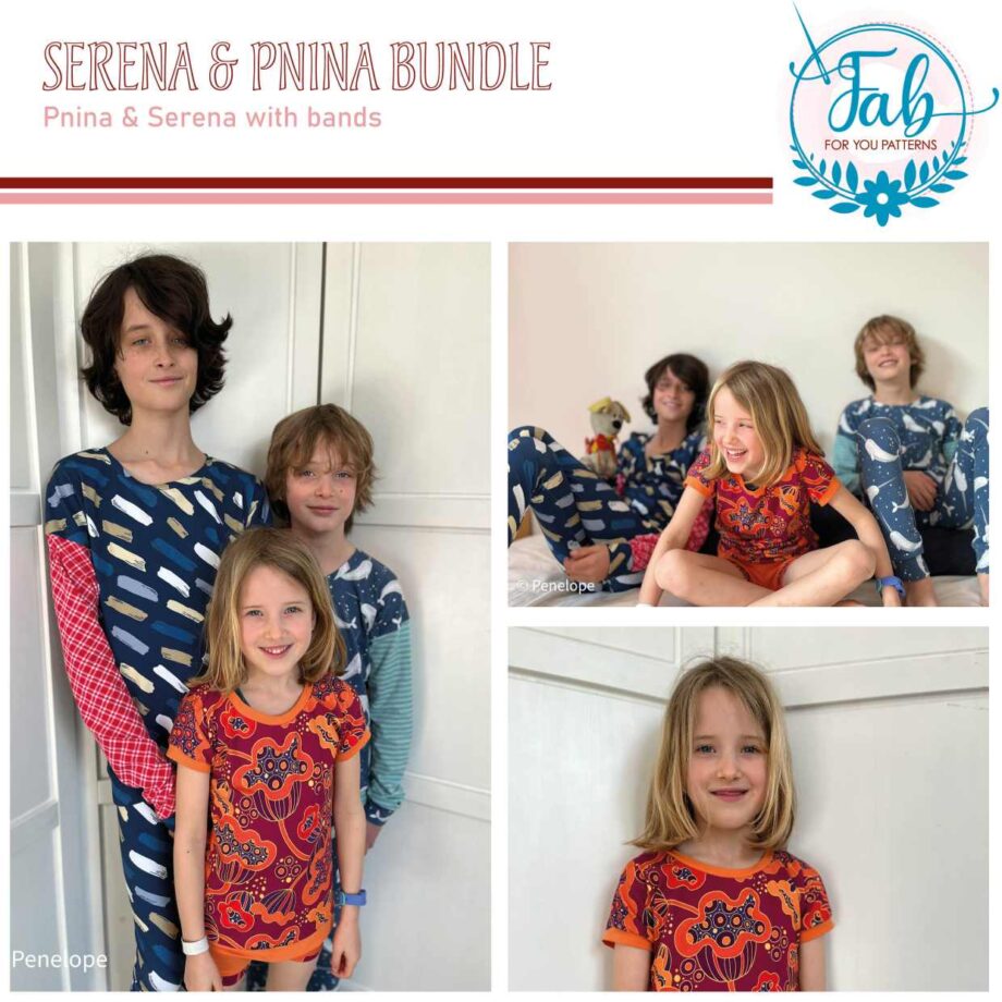 Serena & Pnina Bundle (NB-14Y) – Fab For You Patterns