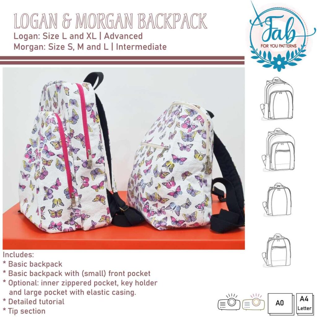 Logan & Morgan Backpack Bundle – Fab For You Patterns
