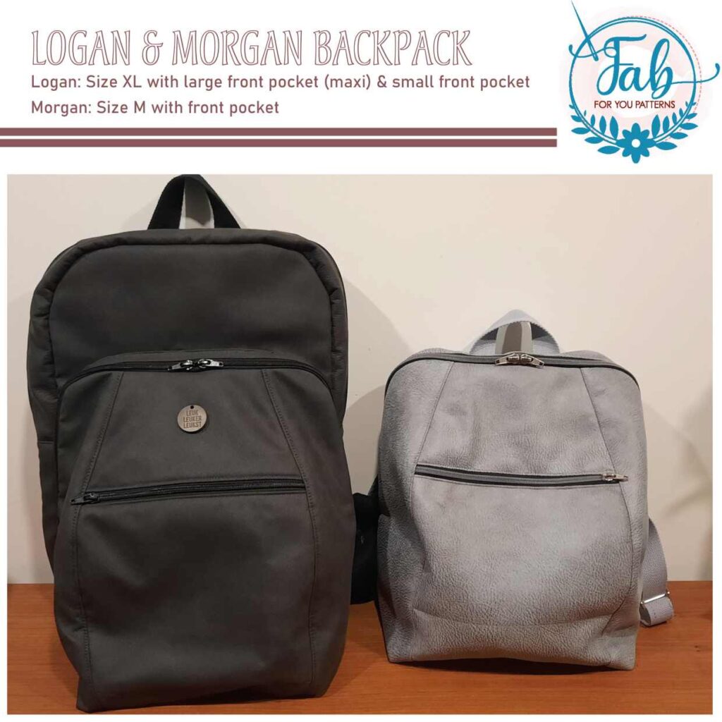 Logan & Morgan Backpack Bundle – Fab For You Patterns
