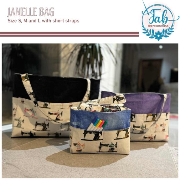 Janelle Bag (Free with code) – Fab For You Patterns