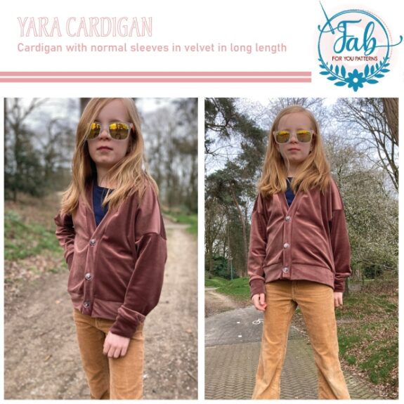 Yara Cardigan (NB-14Y) – Fab For You Patterns
