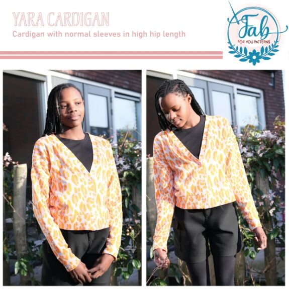 Yara Cardigan (NB-14Y) – Fab For You Patterns