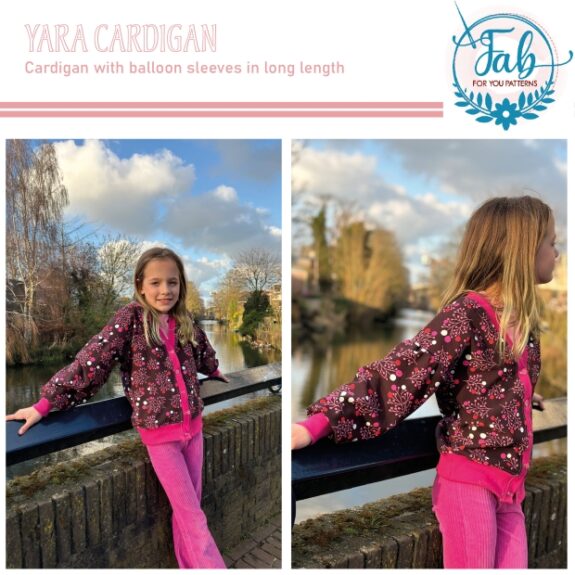 Yara Cardigan (NB-14Y) – Fab For You Patterns