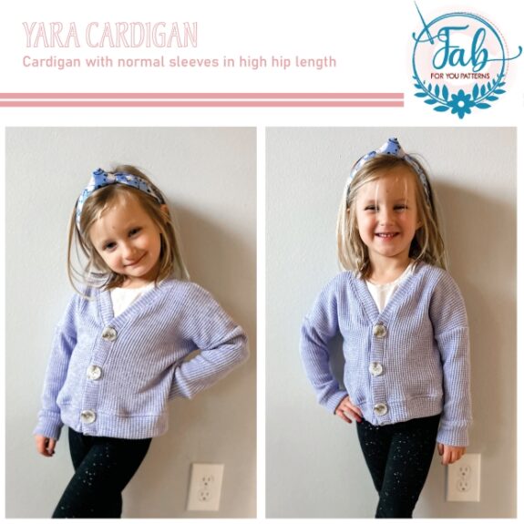 Yara Cardigan (NB-14Y) – Fab For You Patterns