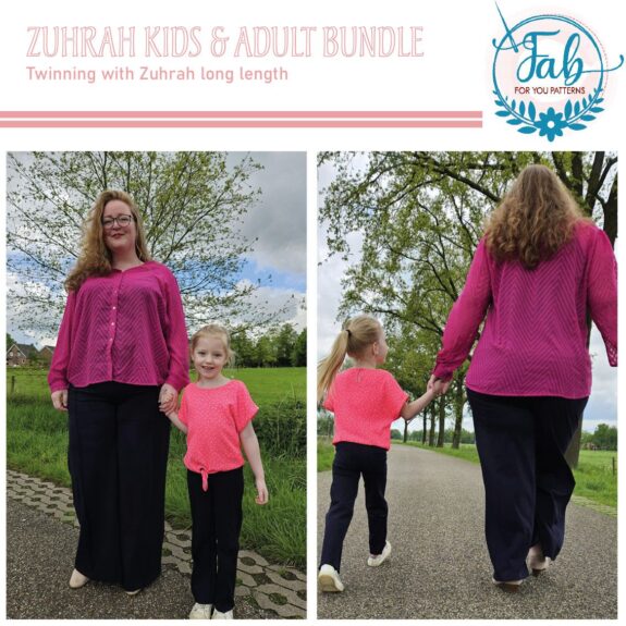 Zuhrah Wide Leg Pants Bundle (NB-14Y + EU28/US00 – EU60/US30) – Fab For ...