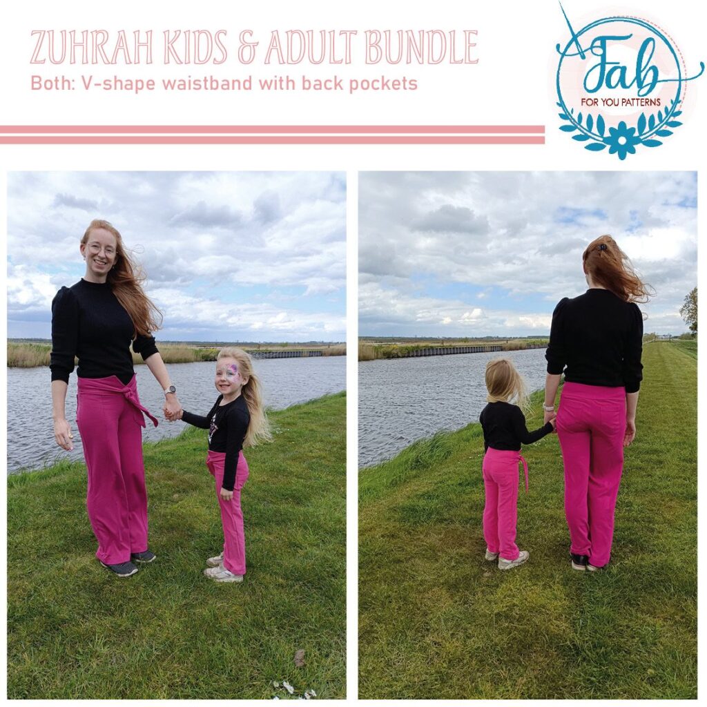 Zuhrah Wide Leg Pants Bundle (NB-14Y + EU28/US00 – EU60/US30) – Fab For ...