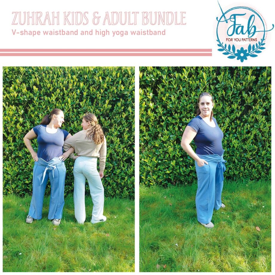 Zuhrah Wide Leg Pants Bundle (NB-14Y + EU28/US00 – EU60/US30) – Fab For ...